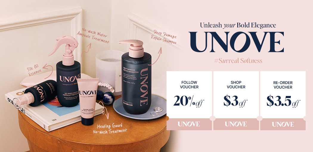 UNOVE KOREA OFFICIAL STORE, Online Shop Jul 2024 | Shopee Singapore