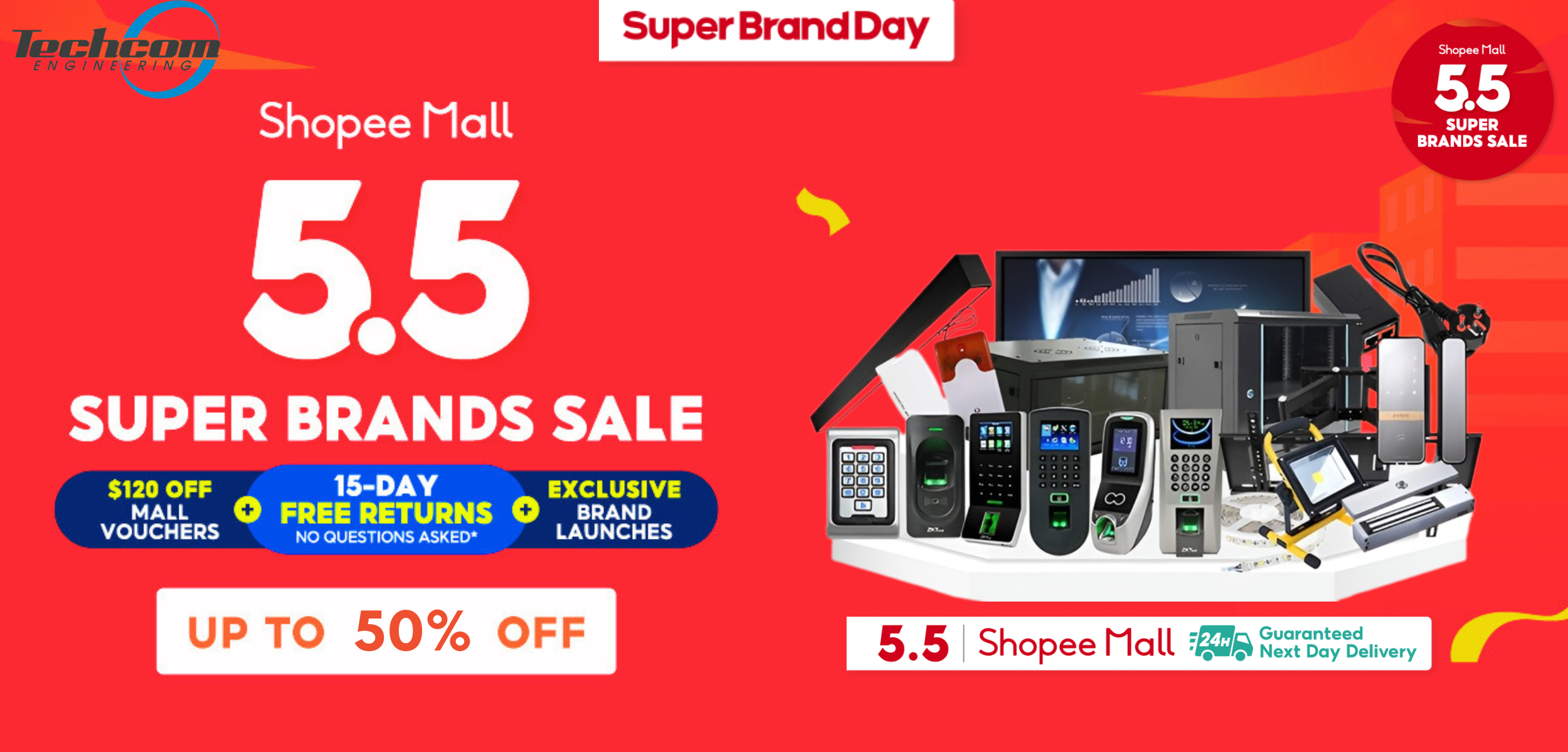 Techcom, Online Shop | Shopee Singapore