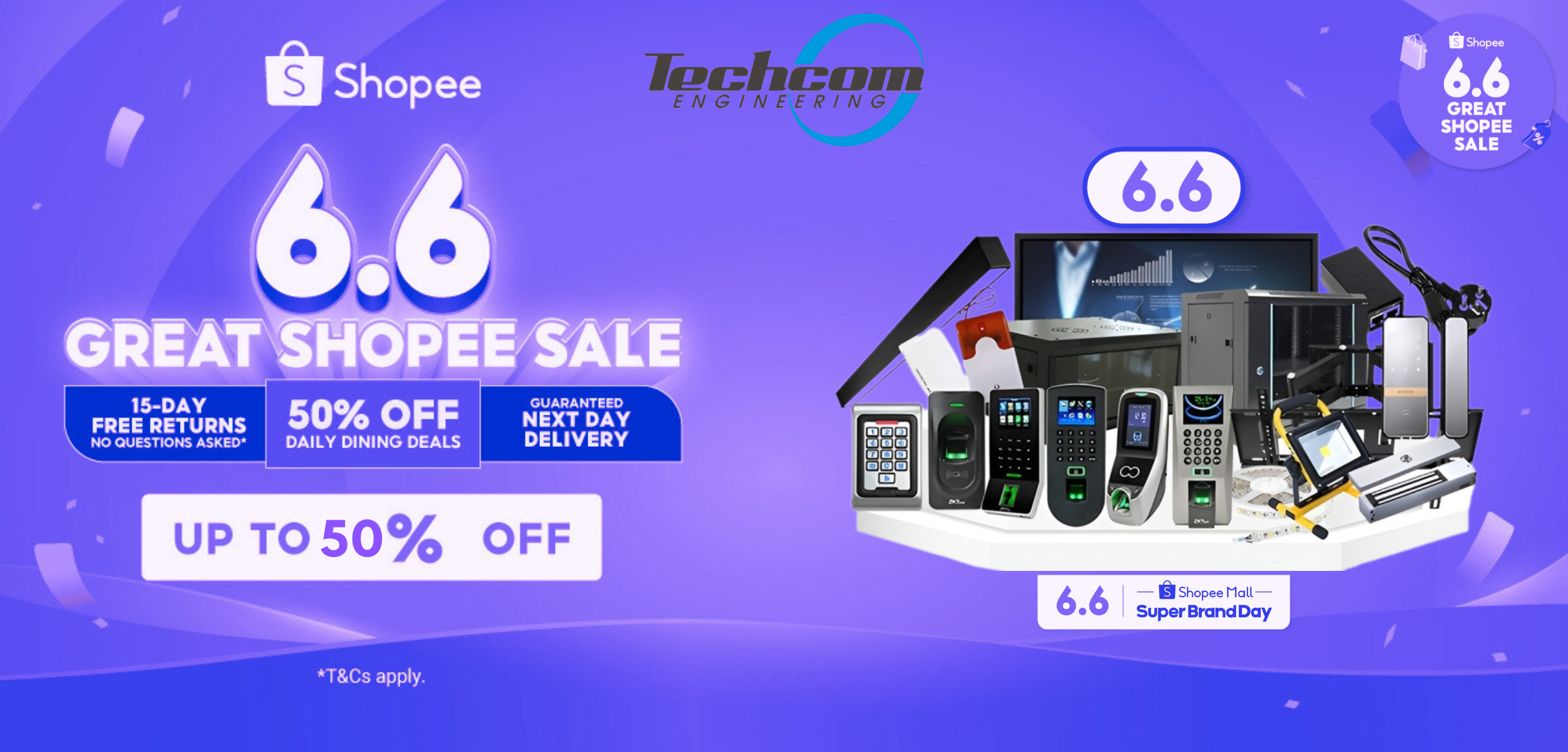 Techcom, Online Shop | Shopee Singapore