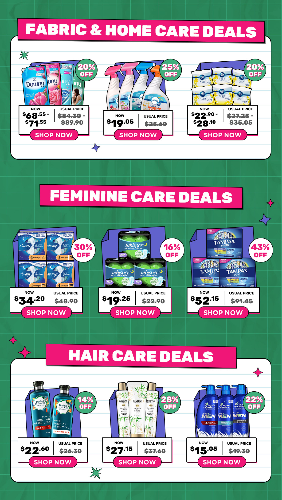 P&G Official Store, Online Shop Jul 2024 | Shopee Singapore