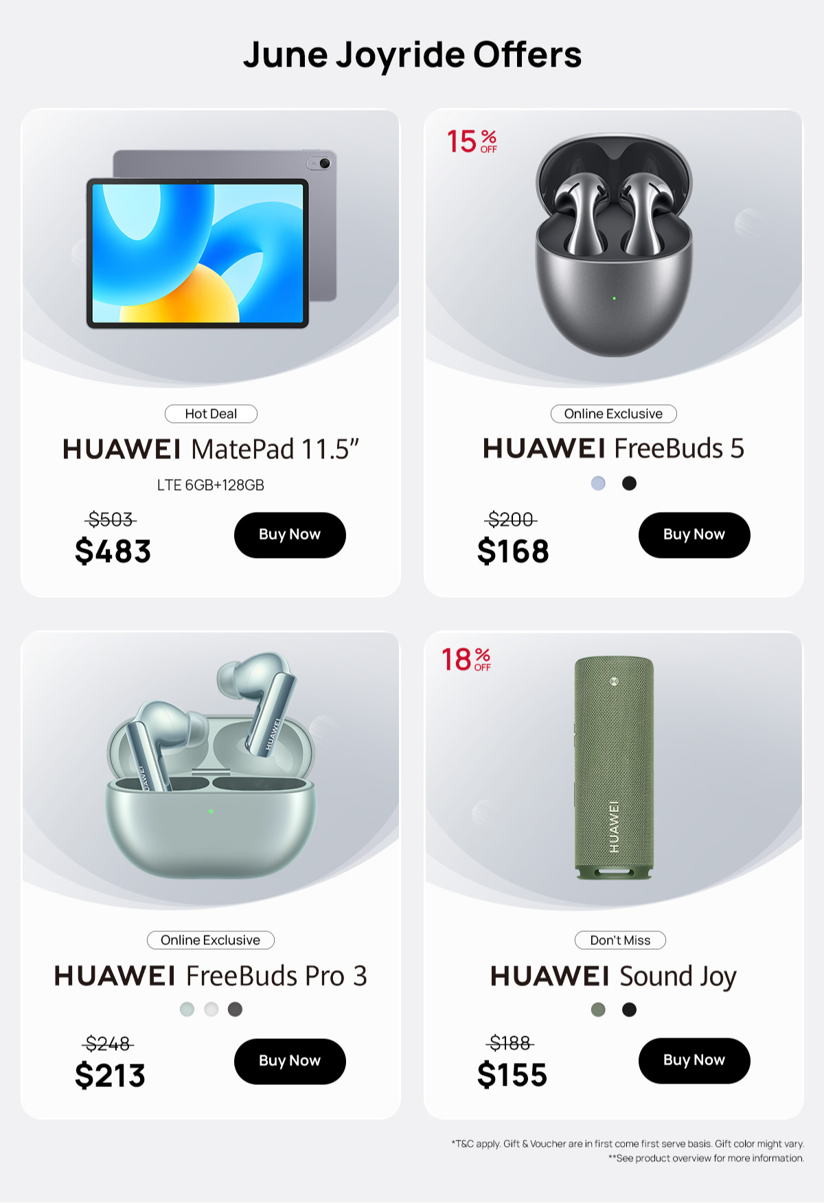 Huawei Official Store, Online Shop Jun 2024 | Shopee Singapore