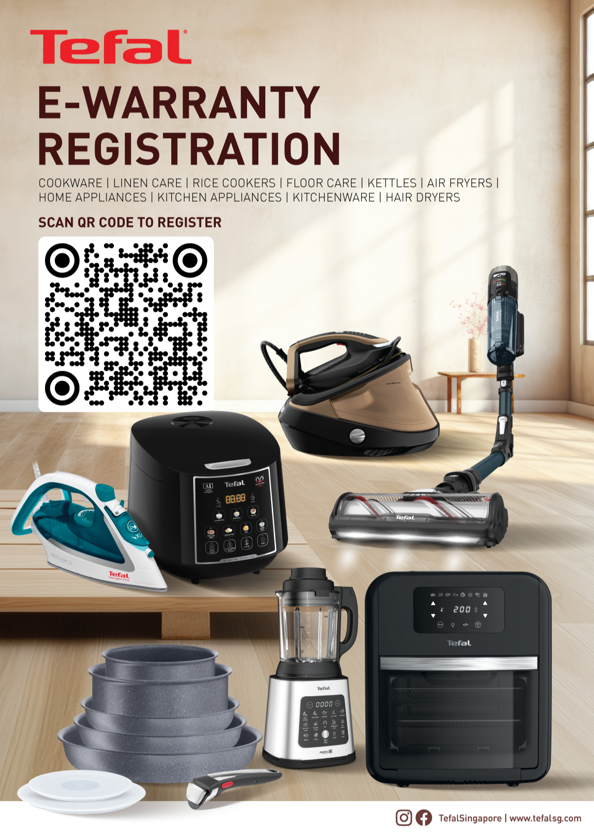 Tefal Official Store, Online Shop Dec 2024 | Shopee Singapore