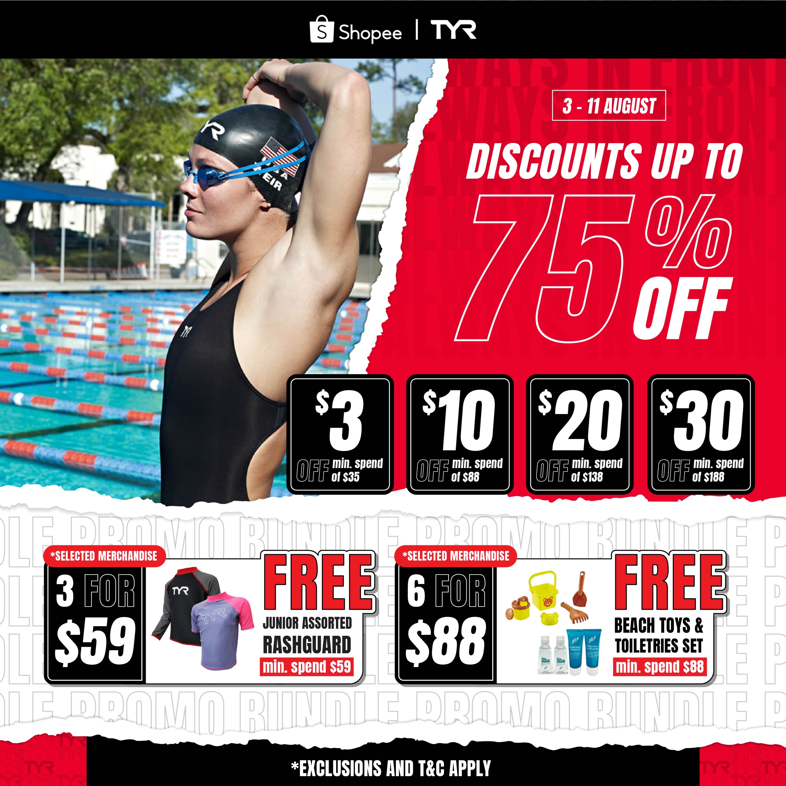 TYR Official Store, Online Shop Aug 2024 | Shopee Singapore