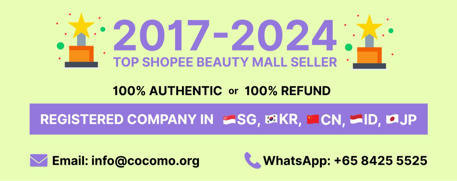 COCOMO Official Store, Online Shop Sep 2025 | Shopee Singapore