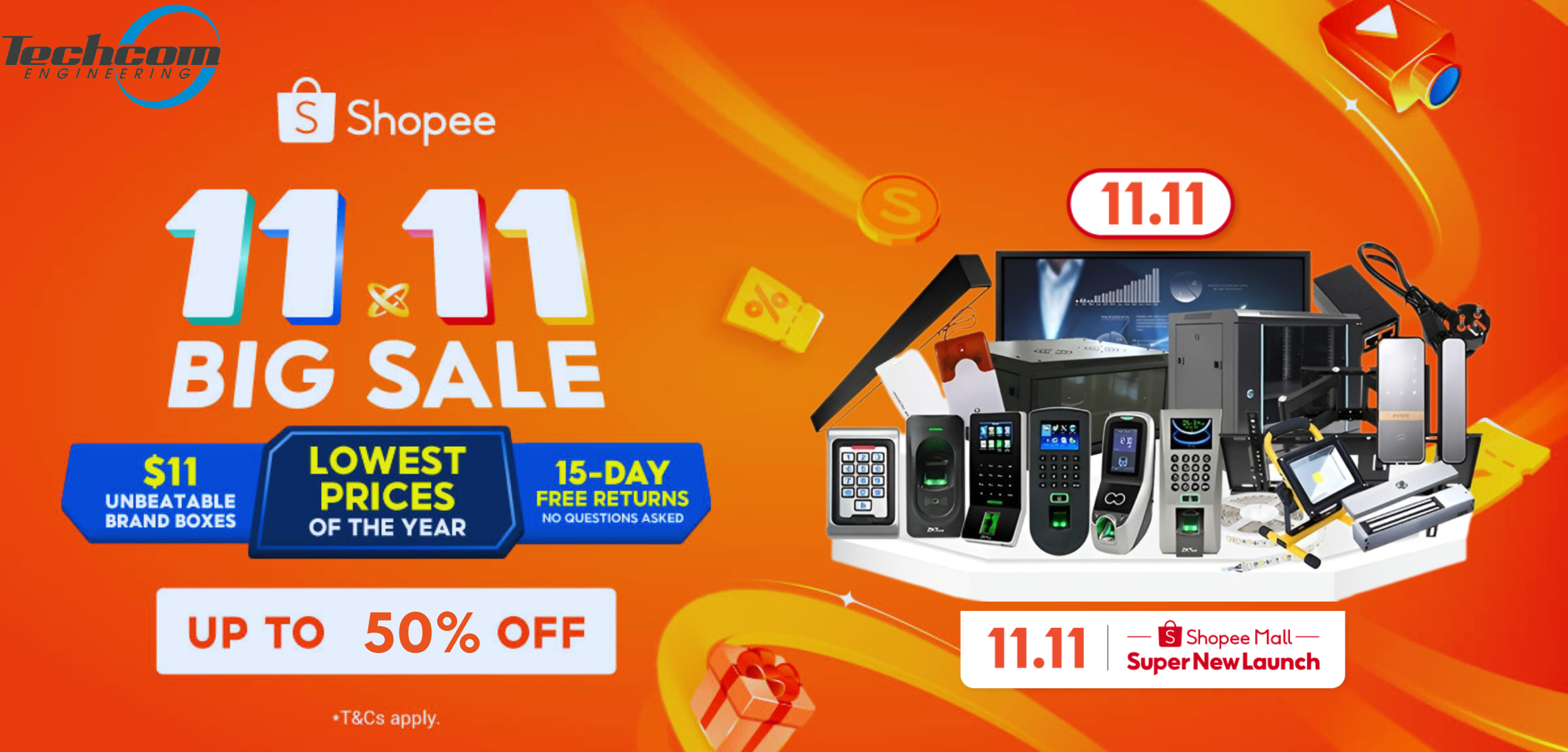 Techcom, Online Shop | Shopee Singapore