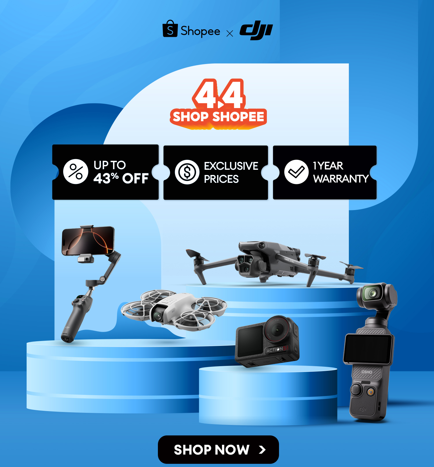DJI OFFICIAL STORE, Online Shop Apr 2025 | Shopee Singapore