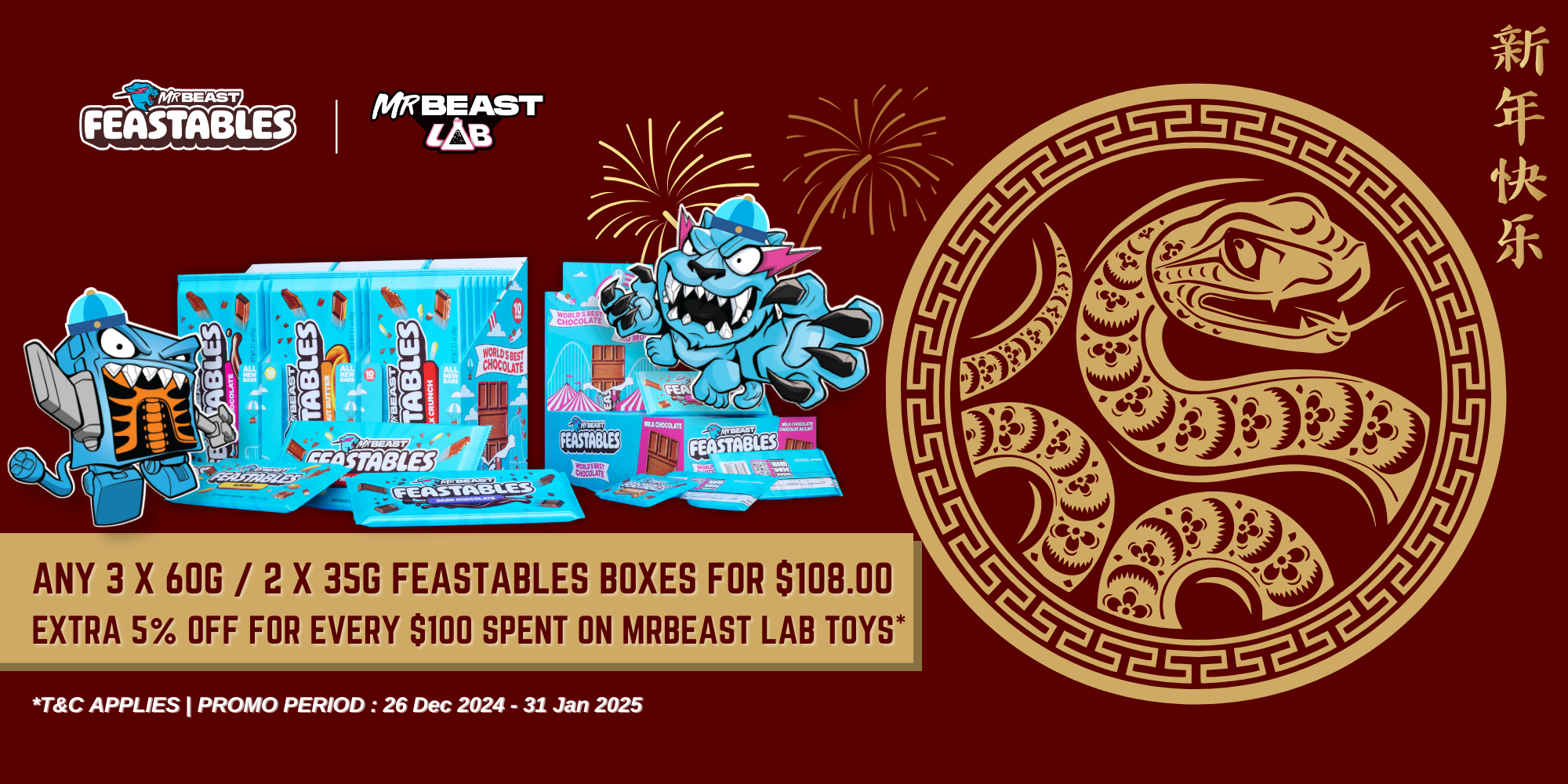 Feastables Official Store, Online Shop Jan 2025 | Shopee Singapore