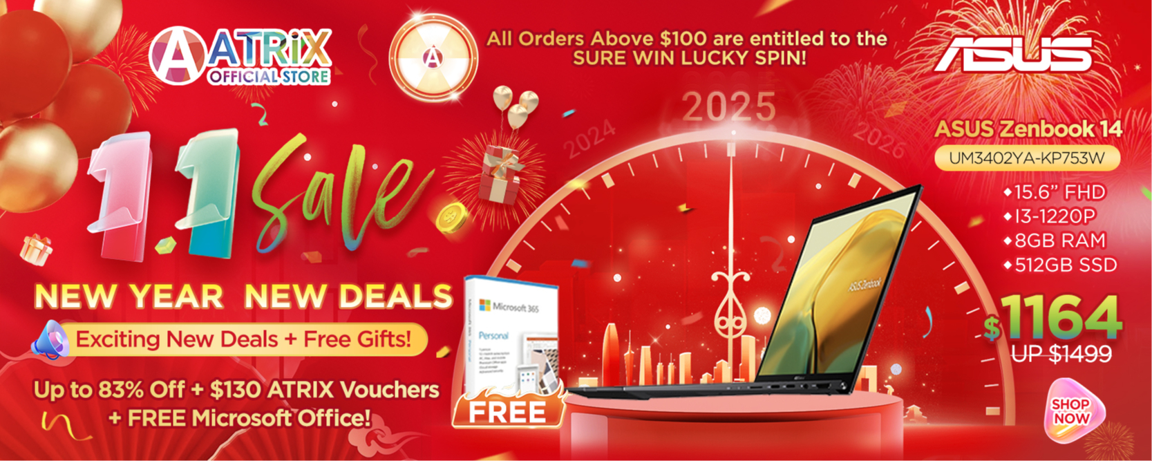 ATRiX Official Store, Online Shop Jul 2025 | Shopee Singapore