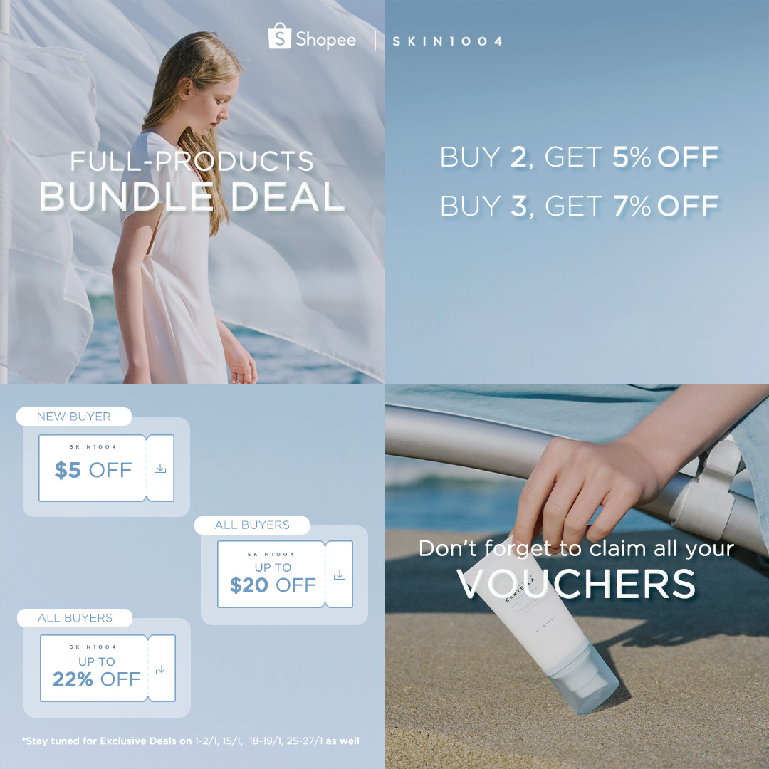 SKIN1004 Official Store, Online Shop Jan 2025 | Shopee Singapore