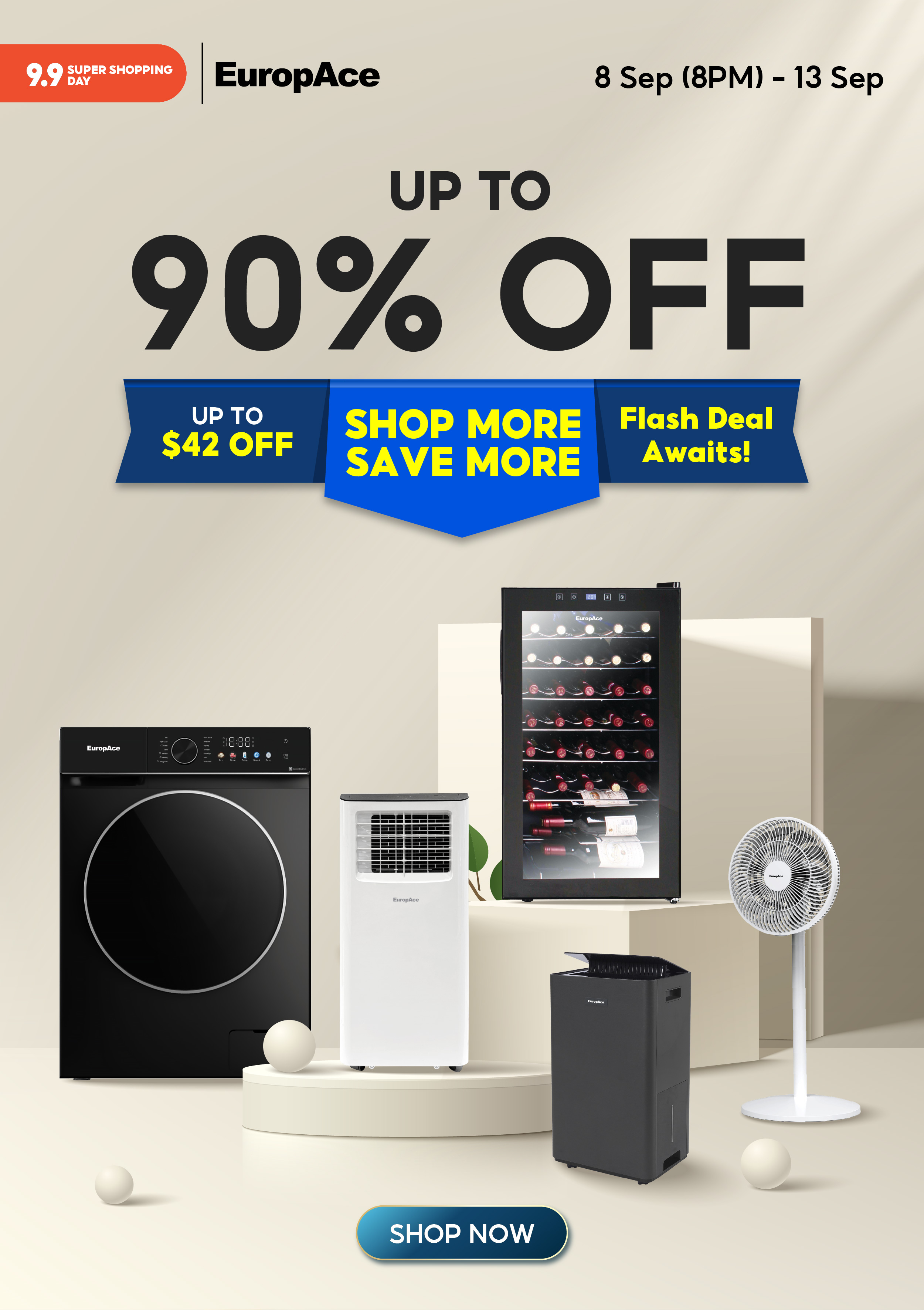 EuropAce Official Store, Online Shop Sep 2025 | Shopee Singapore
