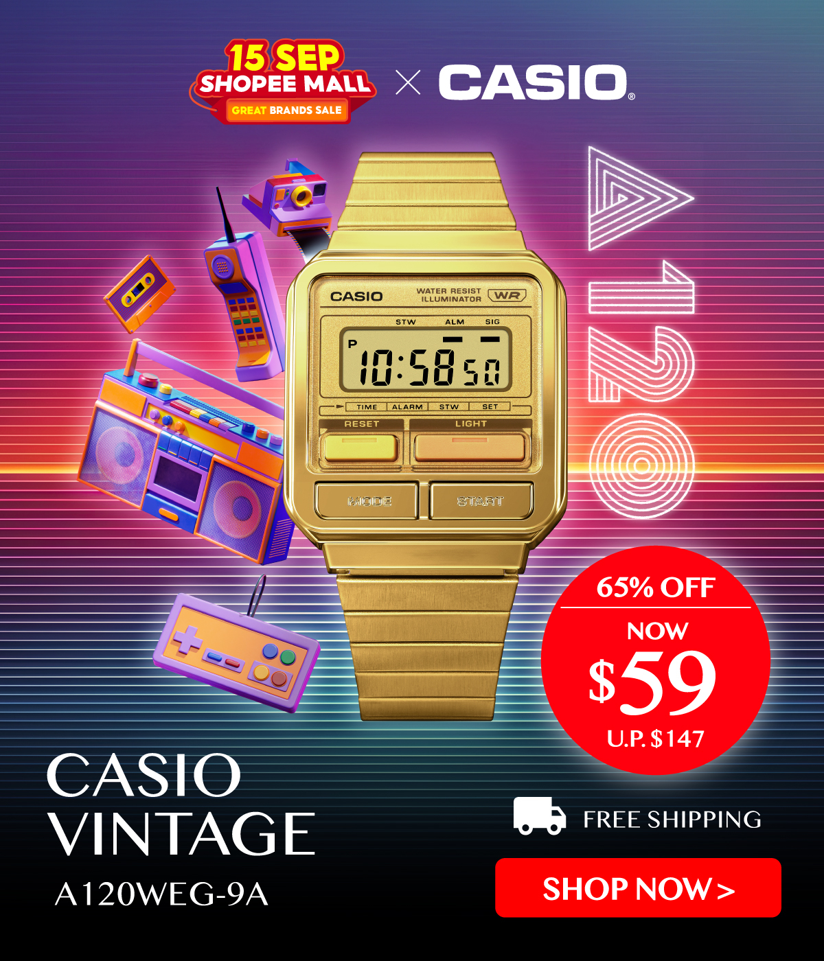 Casio Official Store, Online Shop Sep 2025 | Shopee Singapore