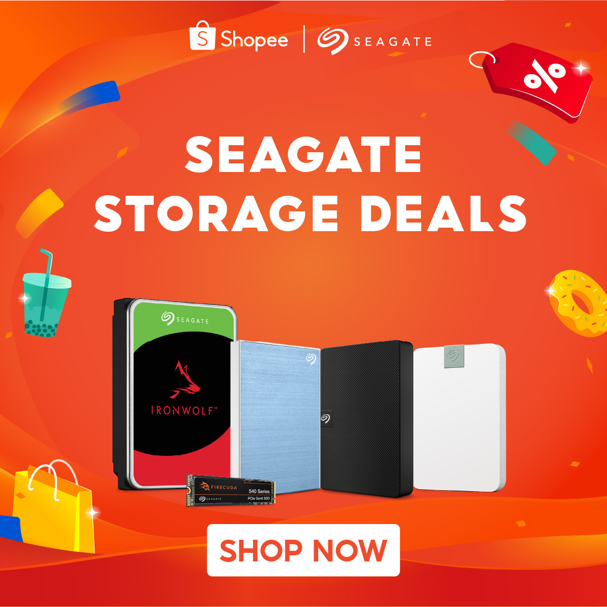 Seagate Singapore Official Store, Online Shop Oct 2025 | Shopee Singapore