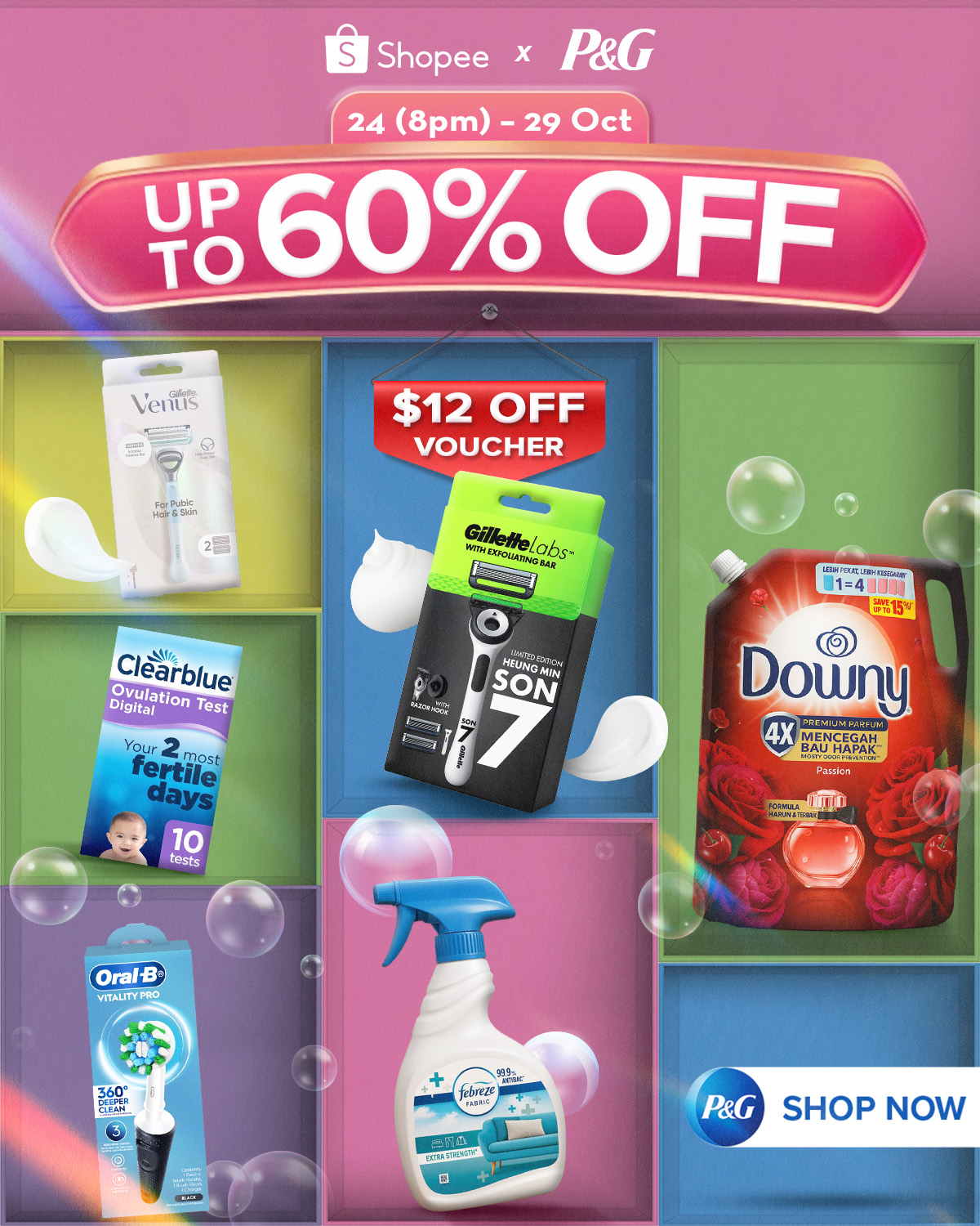 P&G Official Store, Online Shop Oct 2025 | Shopee Singapore