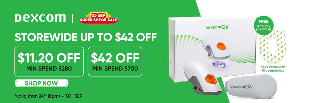 Dexcom Official Store, Online Shop Sep 2025 | Shopee Singapore