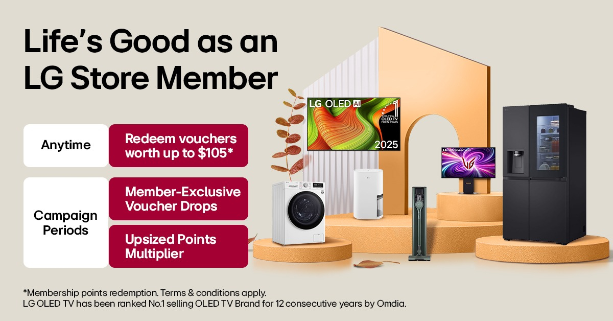 LG Singapore Official Store, Online Shop Mar 2026 | Shopee Singapore